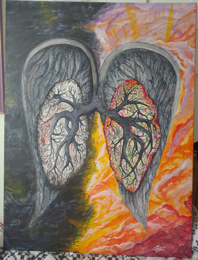 Oliver Feher Das Dilemma Wandbild Oliver Feher Kunst Online 